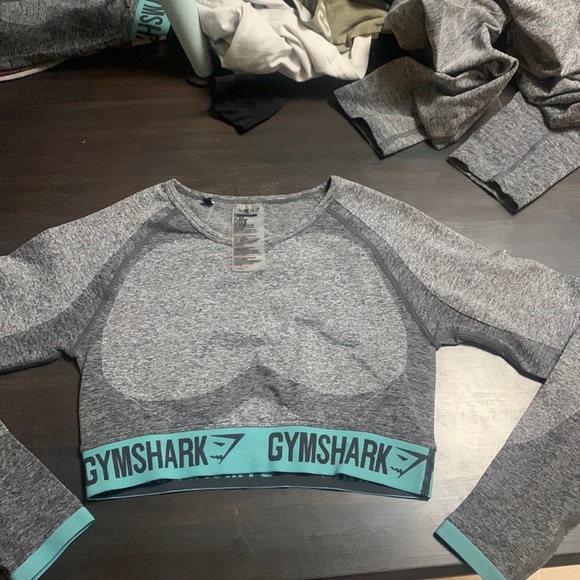 Gymshark | Tops | Gymshark Flex Long Sleeve Cropped Top | Poshmark